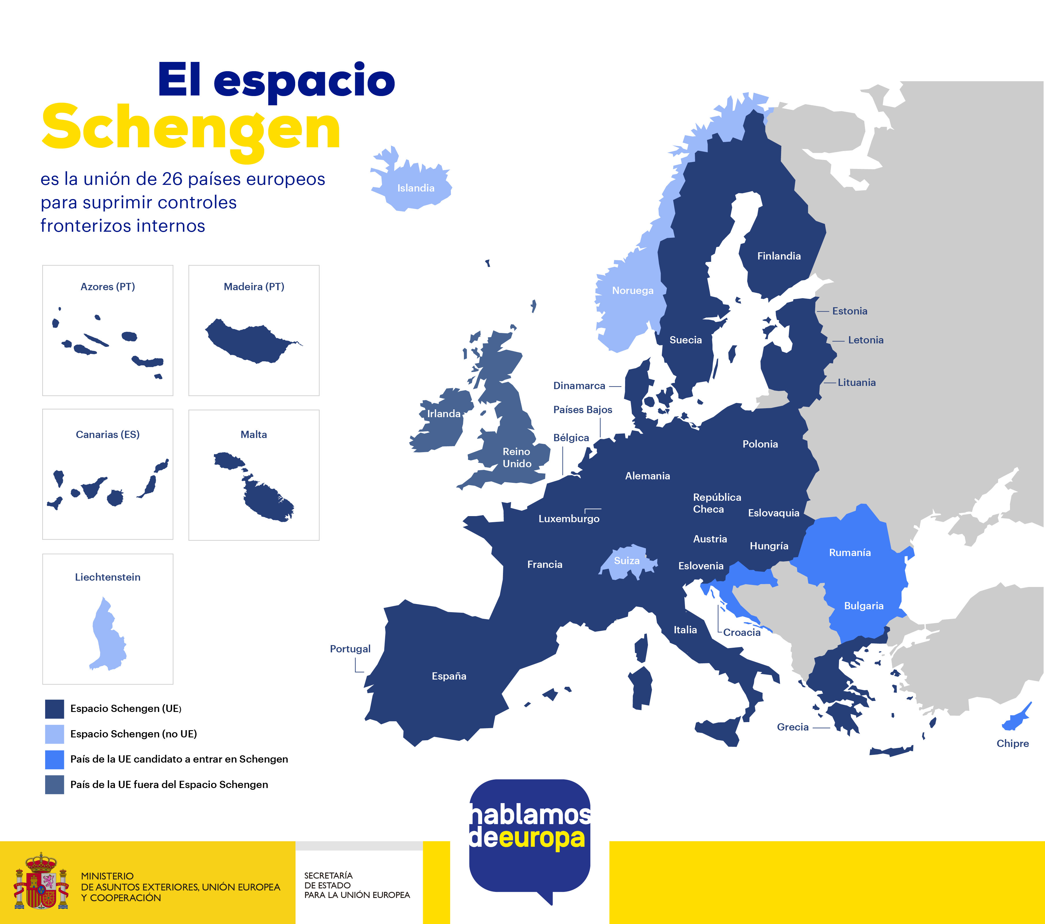 El espacio Schengen